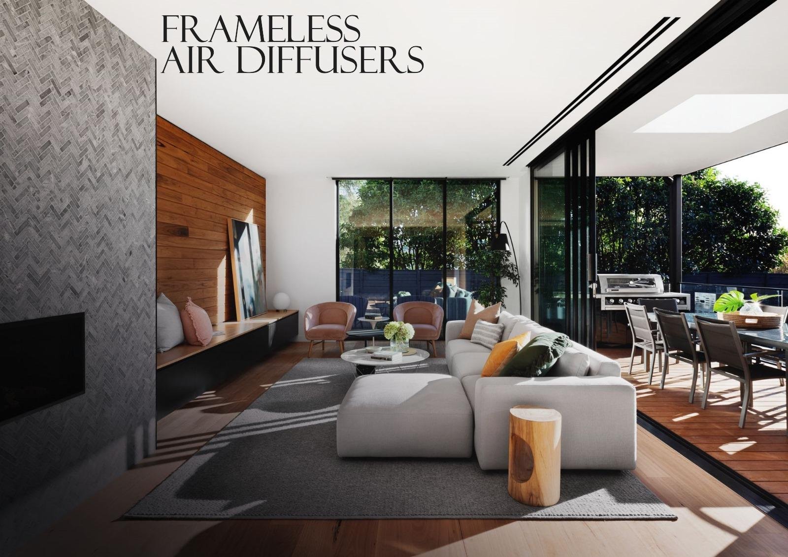 Gypsum Frameless Air Diffusers: A Modern and Elegant Choice Frameless ...